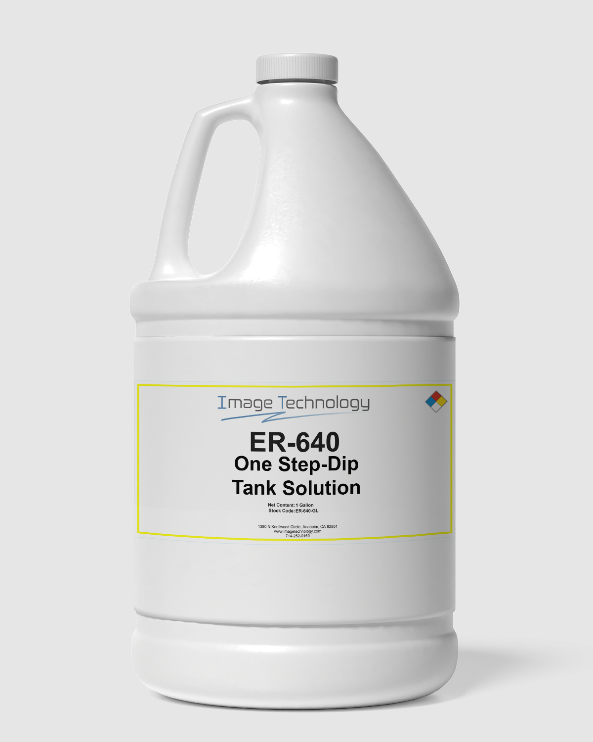 ER-640 Dip Tank Solution | One-Step Ink & Emulsion Remover
