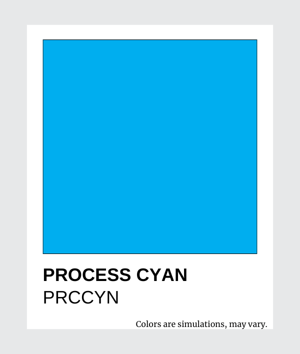 PRCCYN Process Cyan