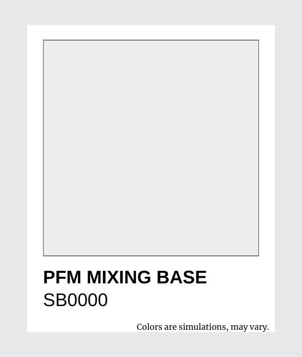 SB0000 PFM Mixing Base